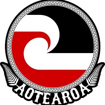 "Te Reo Maori, Maori Flag " Sticker for Sale by Kwibo691 | Redbubble