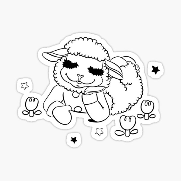 "Shari Lewis Lamb Chop" Sticker for Sale by punkstatik | Redbubble