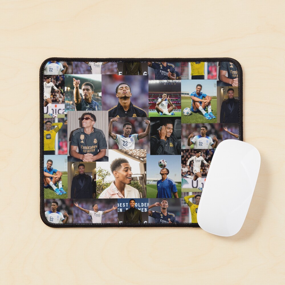 "Jude Bellingham Collage" Pillow for Sale by irenej394 | Redbubble