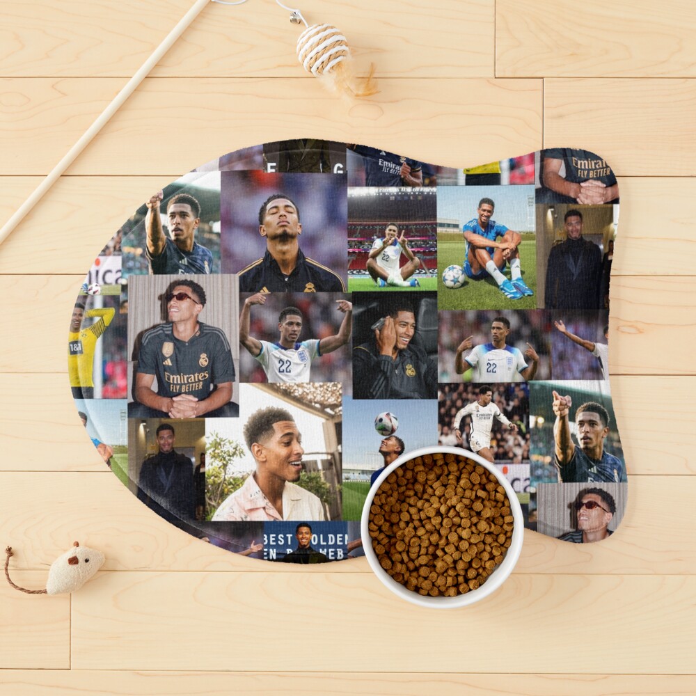 "Jude Bellingham Collage" Pillow for Sale by irenej394 | Redbubble