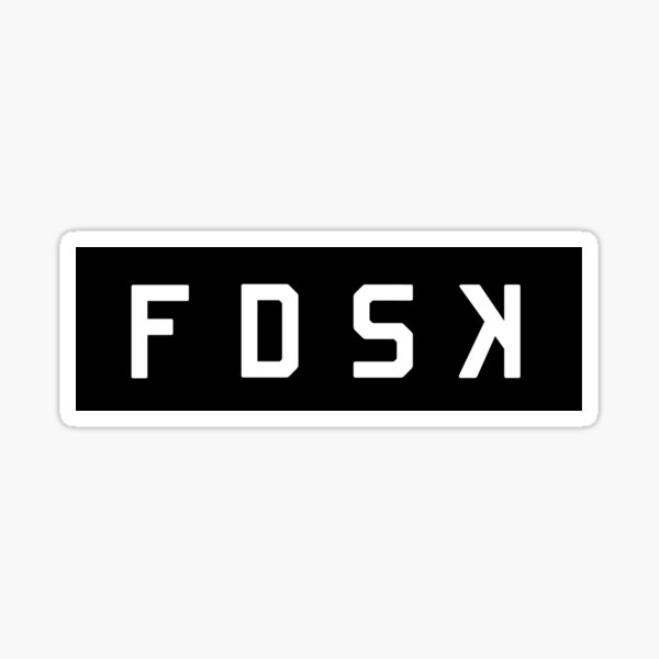 "FDSK Logo" Sticker for Sale by FoodSack | Redbubble