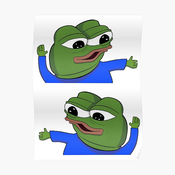 "pepoS pepo dance" Poster by dankshirtsstore | Redbubble