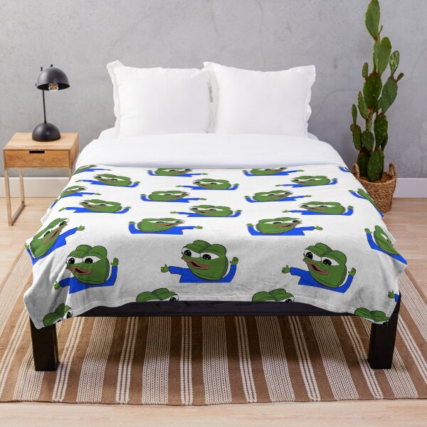 Twitch Emote Throw Blankets | Redbubble