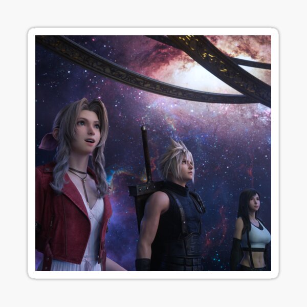 "Final Fantasy 7 Rebirth" Sticker by AlexTrpmn | Redbubble