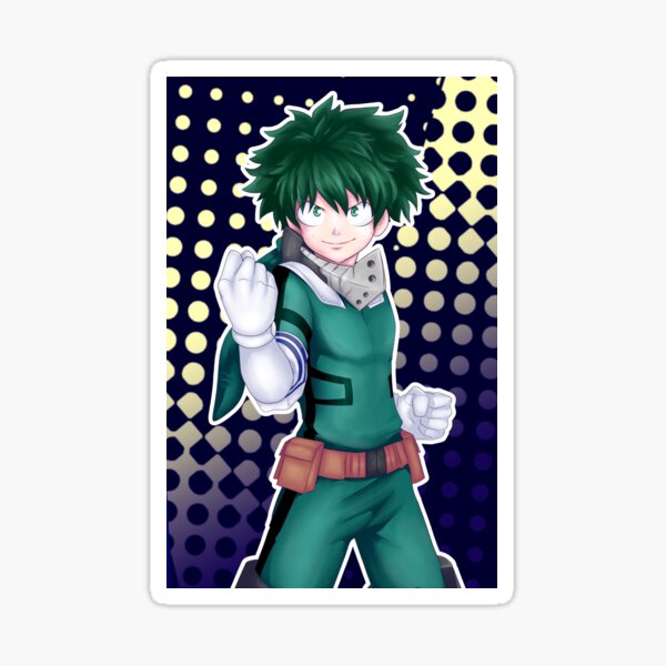 "deku" Sticker by dorothydraws | Redbubble