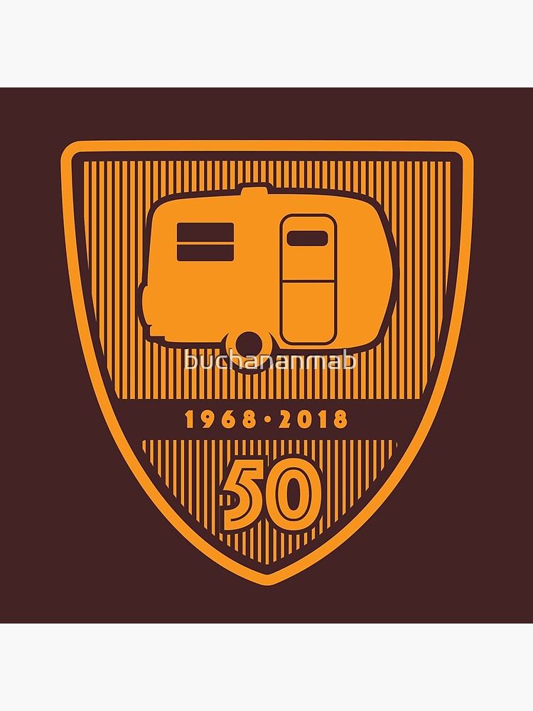 "boler vintage camper badge design" Poster by buchananmab | Redbubble