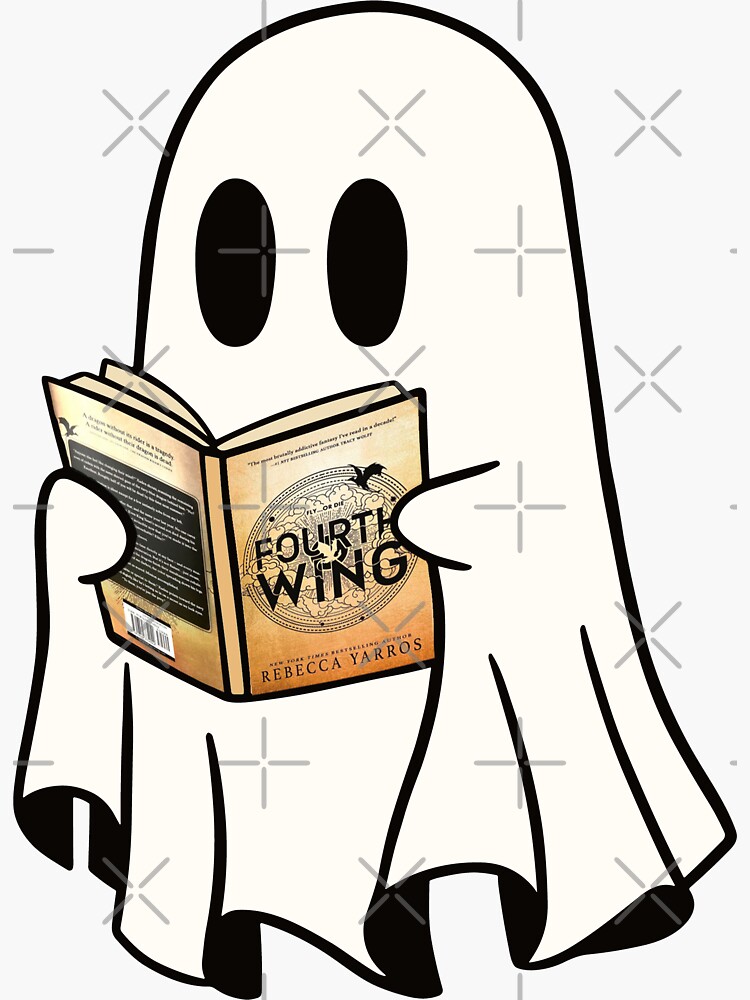 "Cute Ghost Reading Book Spooky Book Club Kindle Lovers Gift Ideas ...