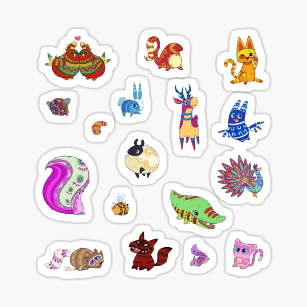 "Piñata Stickers" Sticker for Sale by Smashchu | Redbubble