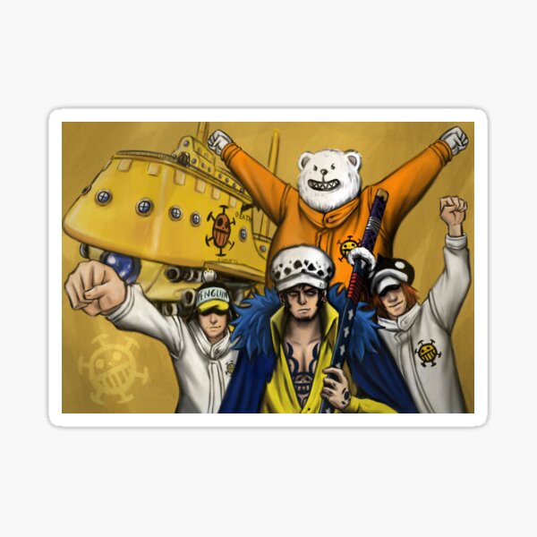 "Heart Pirates" Sticker for Sale by blanclemur | Redbubble