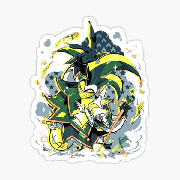 "Mammon" Sticker for Sale by Silvi-ShinyStar | Redbubble