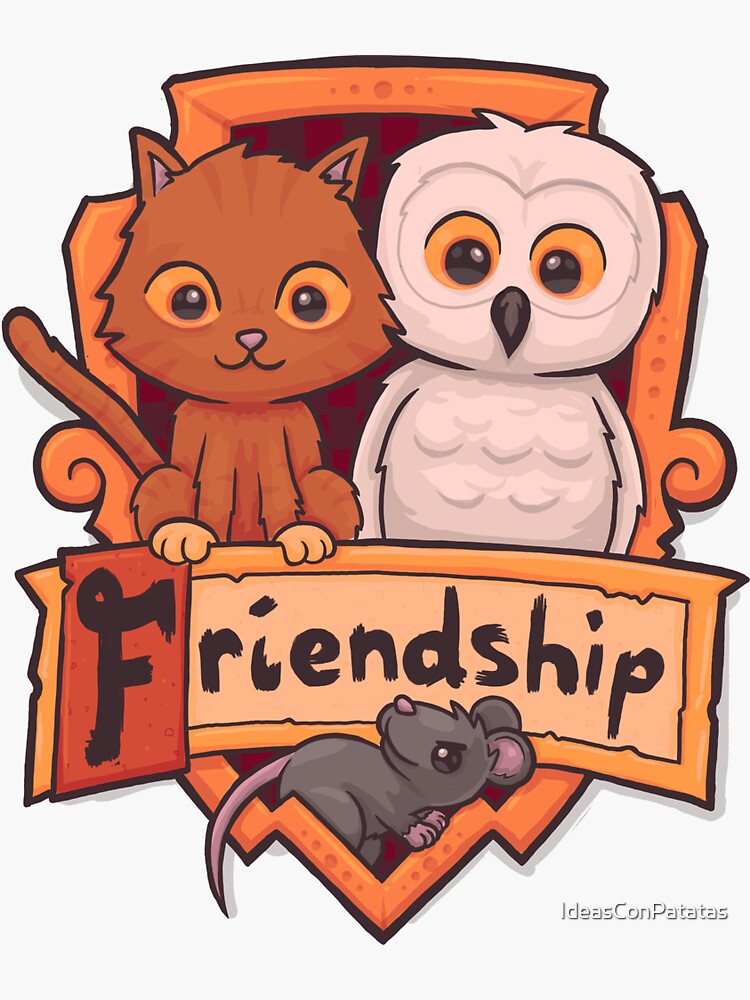 "Magic Friendship Shield" Sticker for Sale by IdeasConPatatas | Redbubble