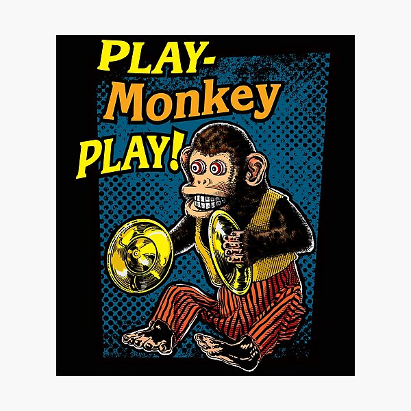 Lámina fotográfica «¡Juega a Monkey Play!» de RoeFox | Redbubble