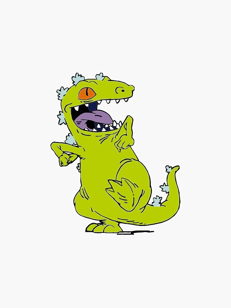 Pegatina «Rugrats Reptar Dinosaur» de chelseagallery | Redbubble