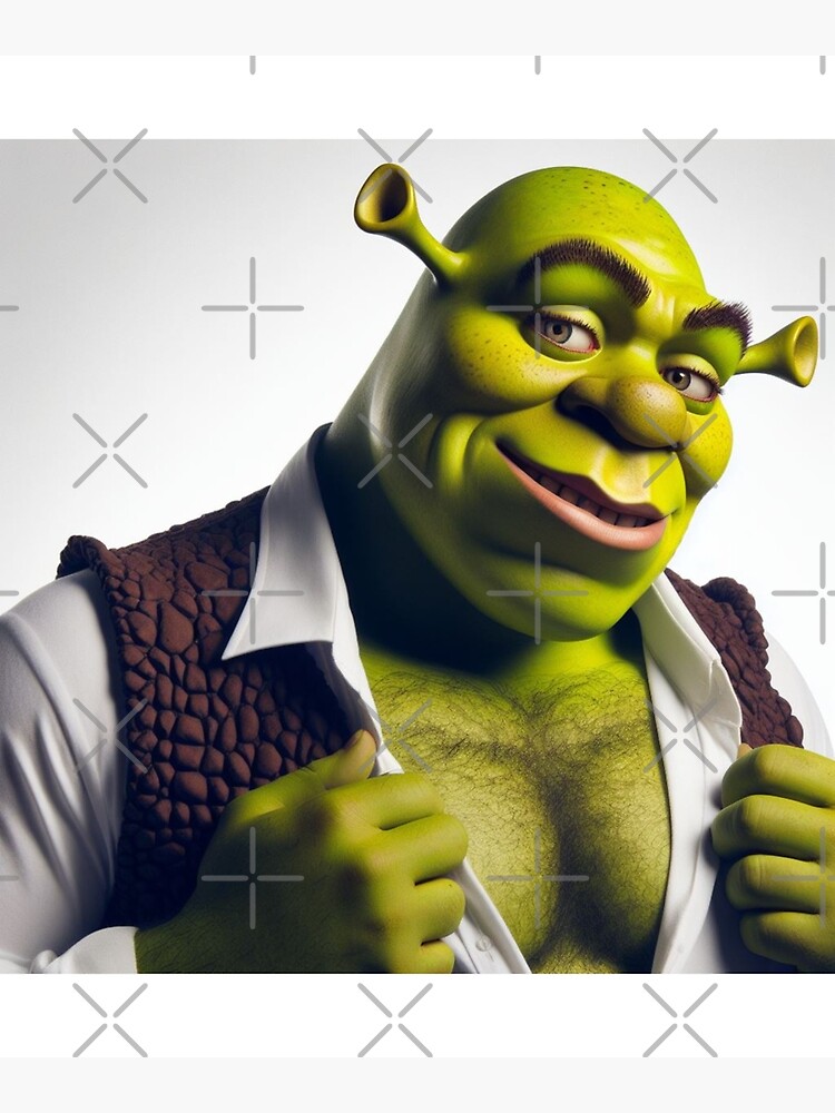 "Shrek Looking Sexy" Photographic Print for Sale by printsbymiles ...