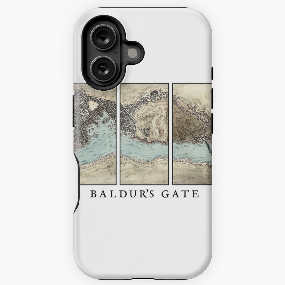 "Baldur's Gate Map" Poster for Sale by TheWizardRyn | Redbubble