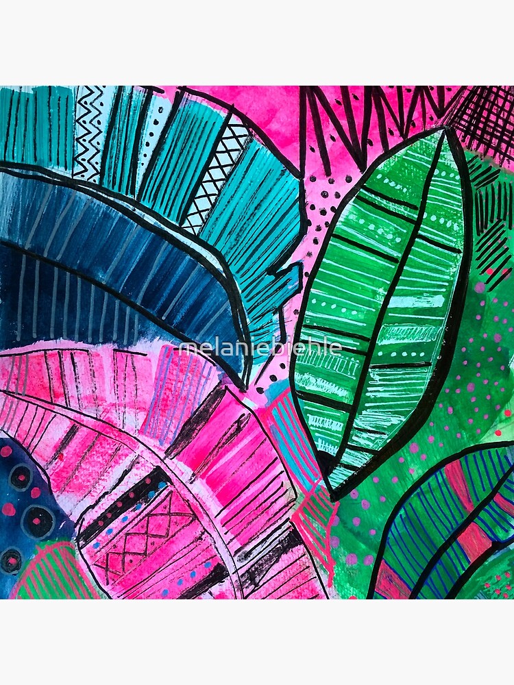 "Tropical Pop " Art Print for Sale by melaniebiehle | Redbubble