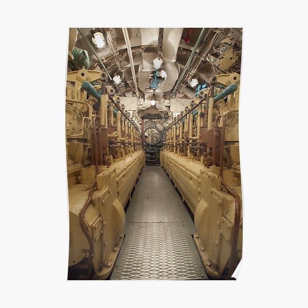 "submarine engine room" Poster by mrivserg | Redbubble