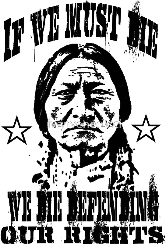 "Sitting Bull" by Ivan Venerucci | Redbubble