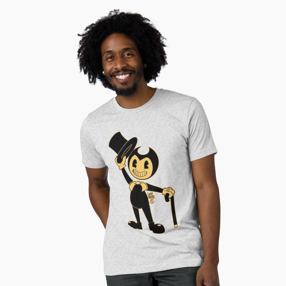 "bendy and the ink machine - keep smile" Sticker for Sale by artist ...