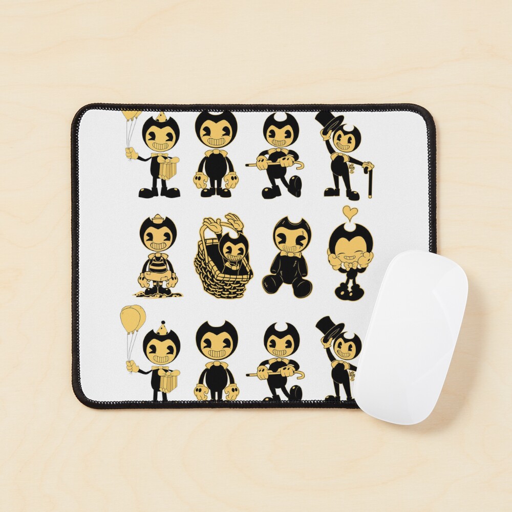 "pack bendy and the ink machine - keep smiling" Sticker for Sale by ...