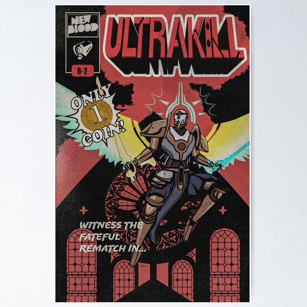 "Ultrakill ACT II Gabriel Fight" Poster for Sale by ObliviousDr4g0n ...
