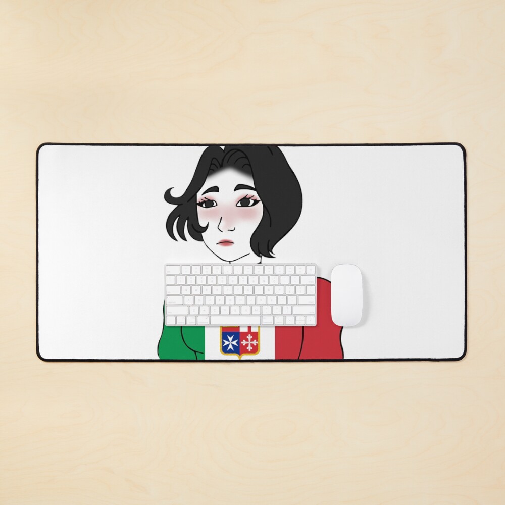 "Doomer Girl Wojak - Italy" Sticker for Sale by AztecaPixels | Redbubble