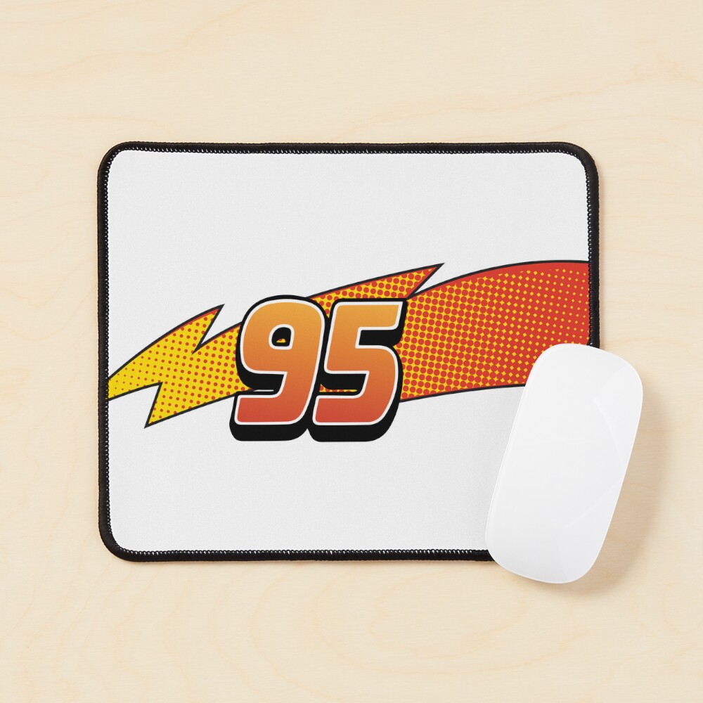 "Lightning Bolt 95 RaceCar Decal McQueen" Sticker for Sale by ...