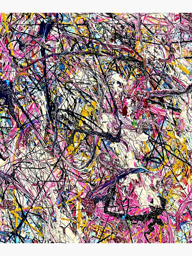 "Abstract Jackson Pollock Painting Original Art ,artwork by Jackson ...