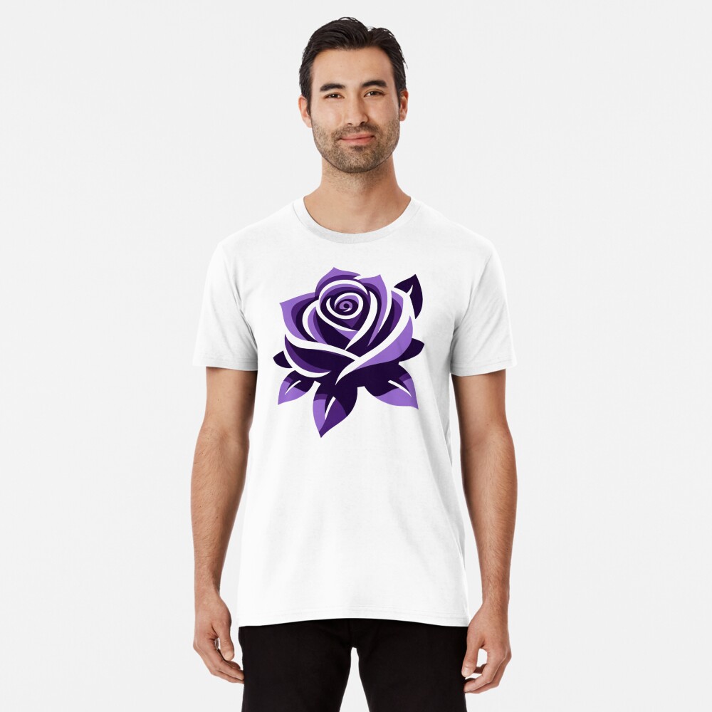 "Purple Rose Logo" Sticker for Sale by NeatSplash | Redbubble