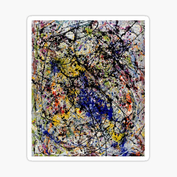 "Abstract Jackson Pollock Painting Original Art ,artwork by Jackson ...