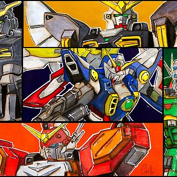 "GW fab 5" Sticker for Sale by Castillostudios | Redbubble