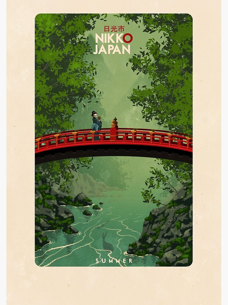 "Travel Posters - Nikko Summer Japan" Poster for Sale by ruiricardo ...