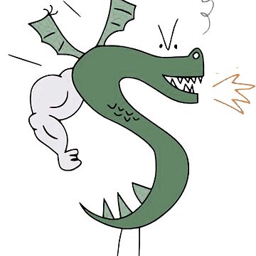 "trogdor art" Sticker for Sale by infinitty art | Redbubble
