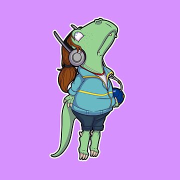 "Dino Max Mayfield | Stranger Things Dinosaur" Sticker for Sale by ...