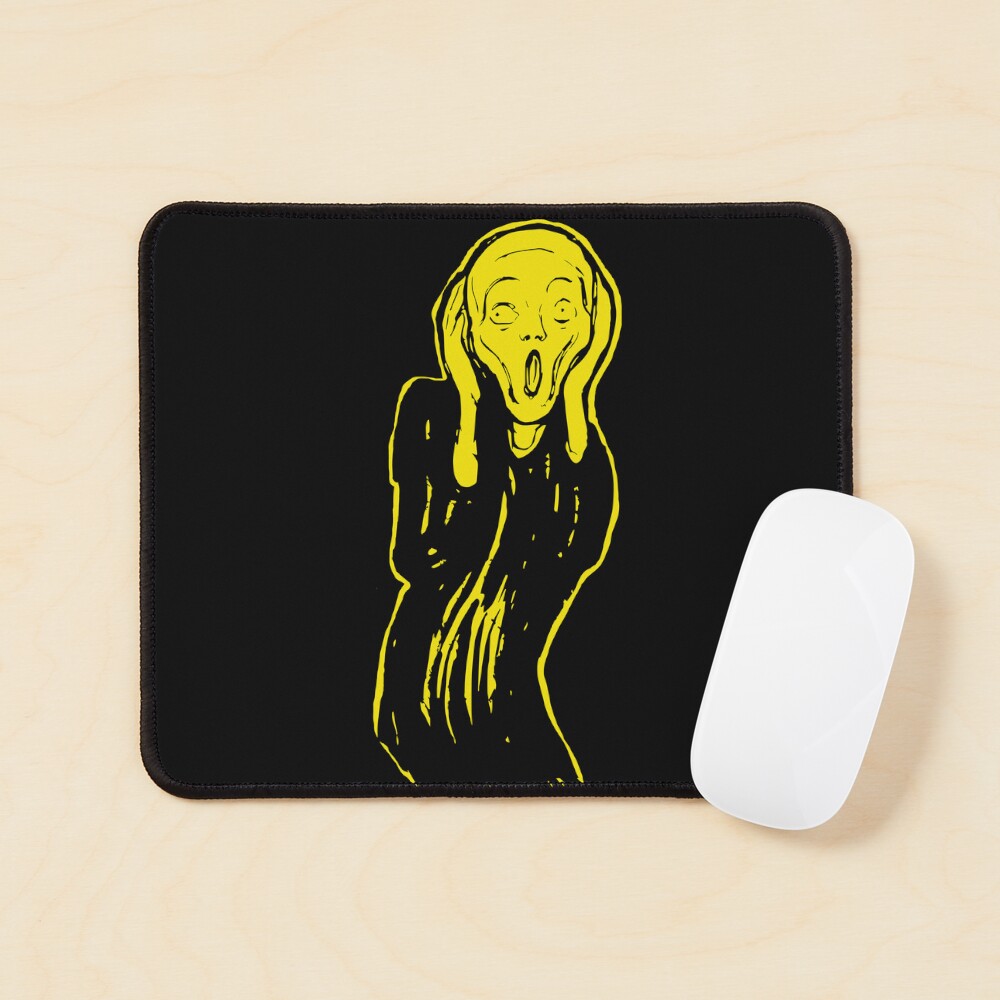 " The Scream minimalized" Sticker for Sale by pelagio | Redbubble
