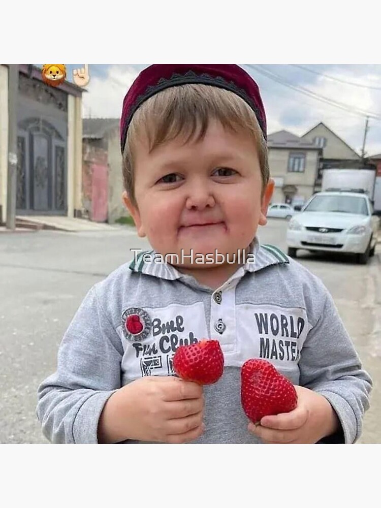 "Hasbulla Bomba" Sticker for Sale by TeamHasbulla | Redbubble