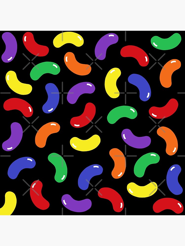 "Jelly Bean Pattern" Poster by BaconPancakes21 | Redbubble