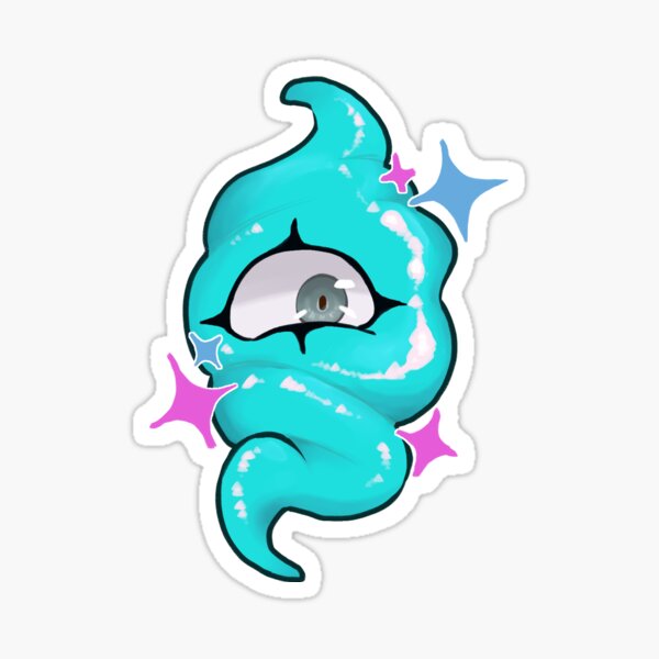 "Miitopia Cutie Dark Curse" Sticker for Sale by CorgiNerd | Redbubble