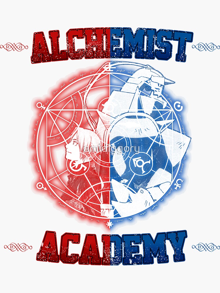 "Alchemist Academy" Sticker for Sale by amidiggory | Redbubble