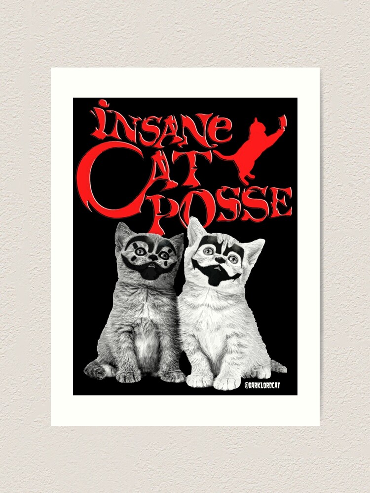 "Cat Posse" Art Print by darklordpug | Redbubble
