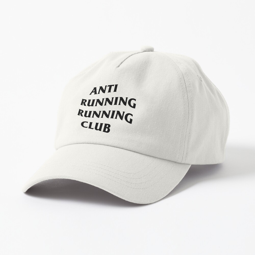 "Anti Running Running Club-White" Sticker for Sale by anuggra | Redbubble
