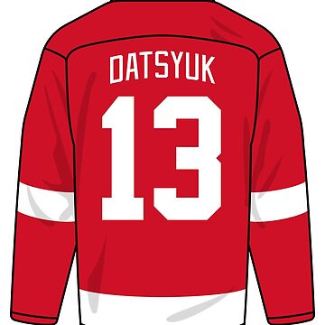 "Pavel Datsyuk Detroit jersey" Sticker for Sale by Tarroi | Redbubble