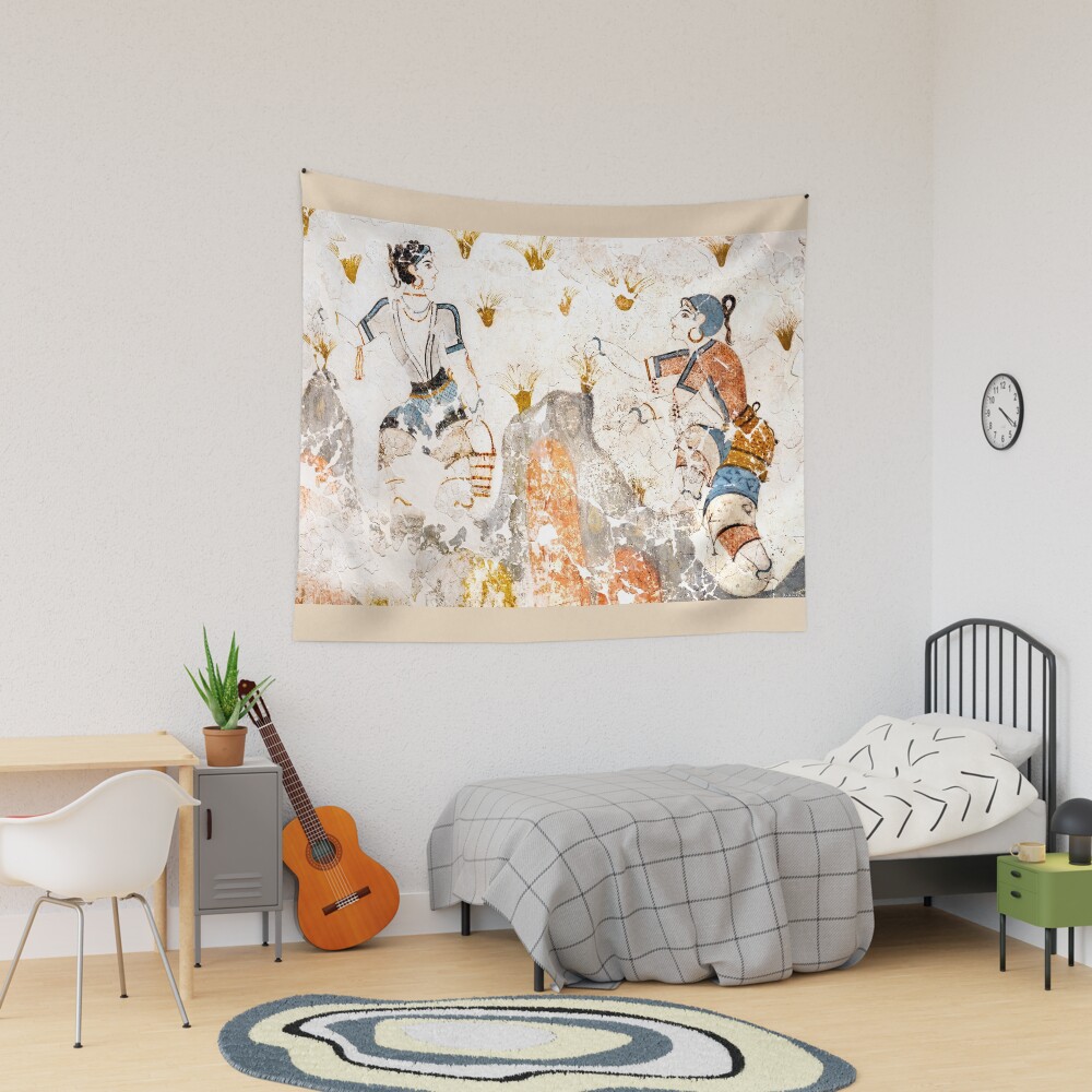 "Two Theran Women Fresco" Poster for Sale by WWestmoreland | Redbubble