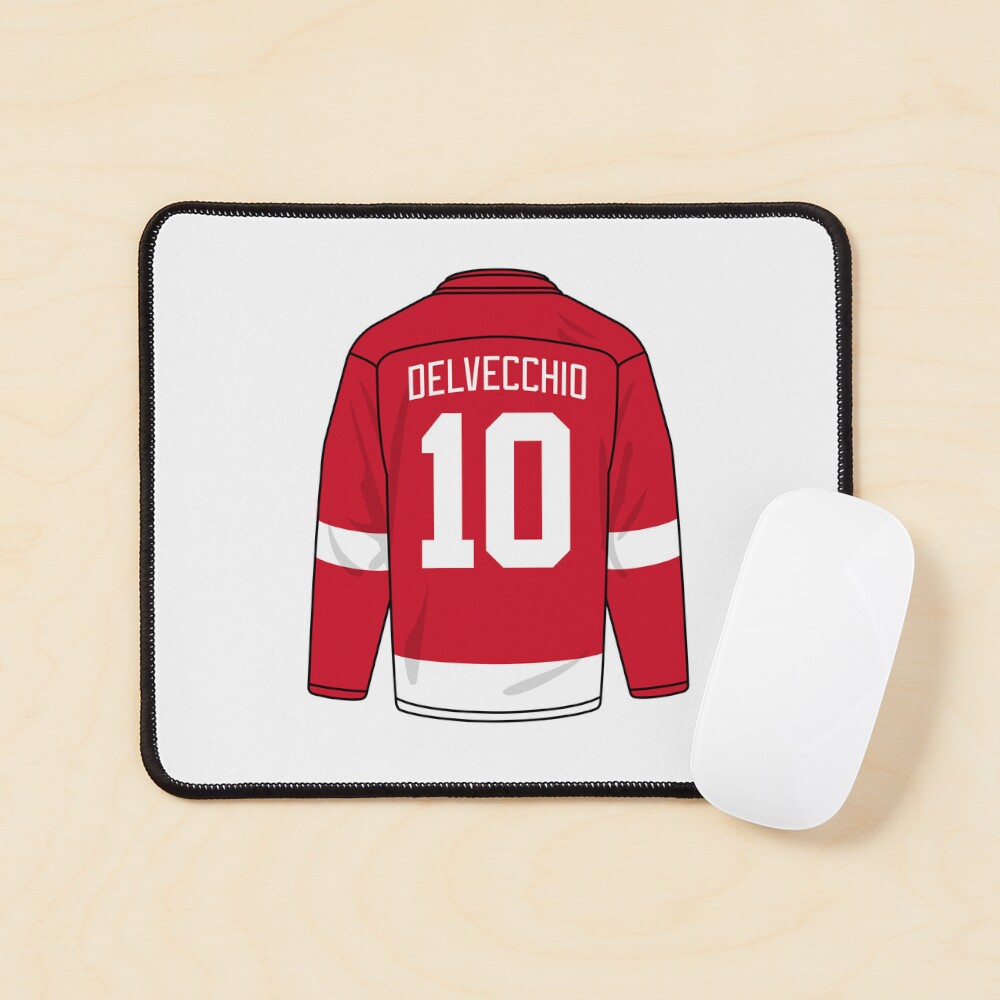 "Alex Delvecchio Detroit jersey" Sticker for Sale by Tarroi | Redbubble
