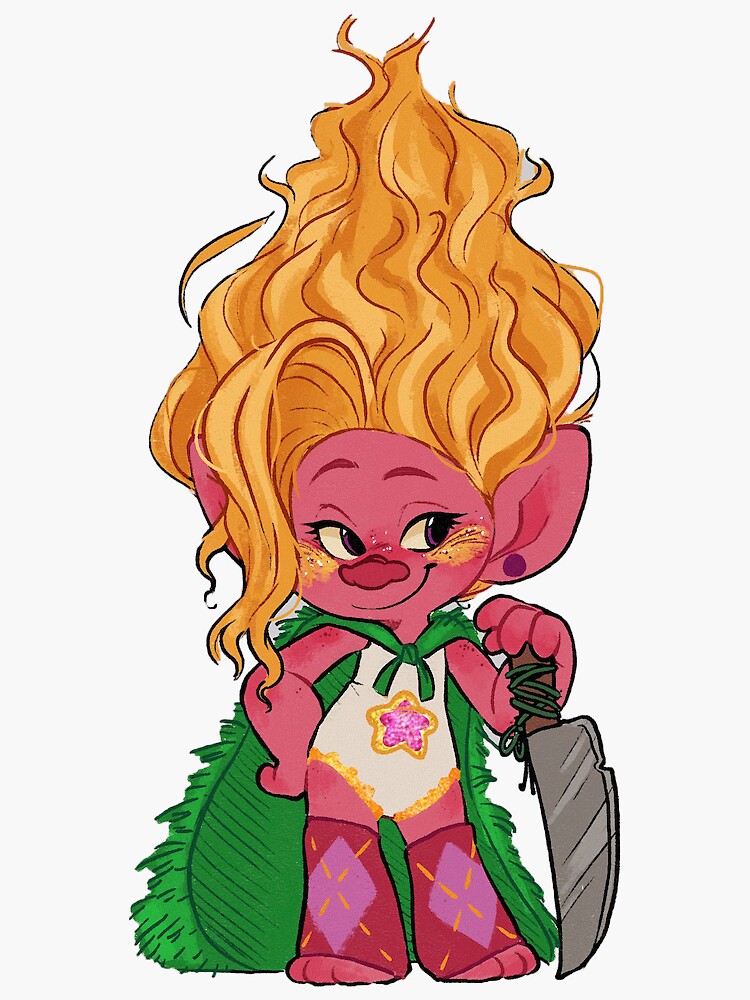 "viva trolls band together" Sticker for Sale by SidneyTic | Redbubble