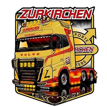 "Volvo Truck 750 decorated tuning" Art Board Print by timeismoney02 ...