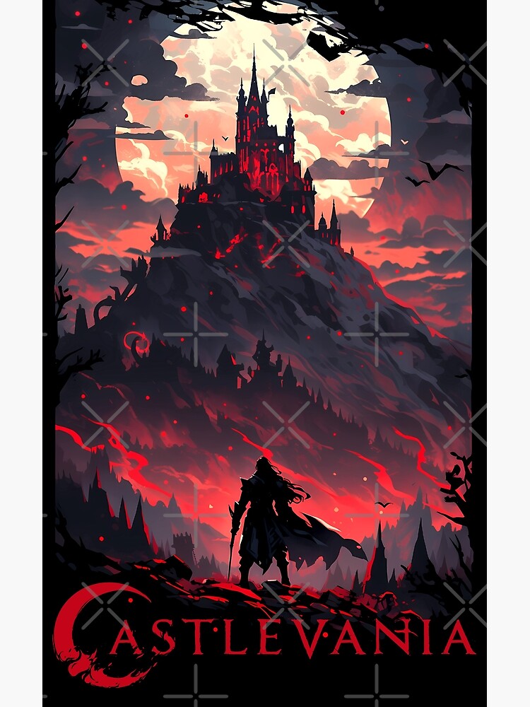 "Castlevania Design" Poster for Sale by CS-R | Redbubble