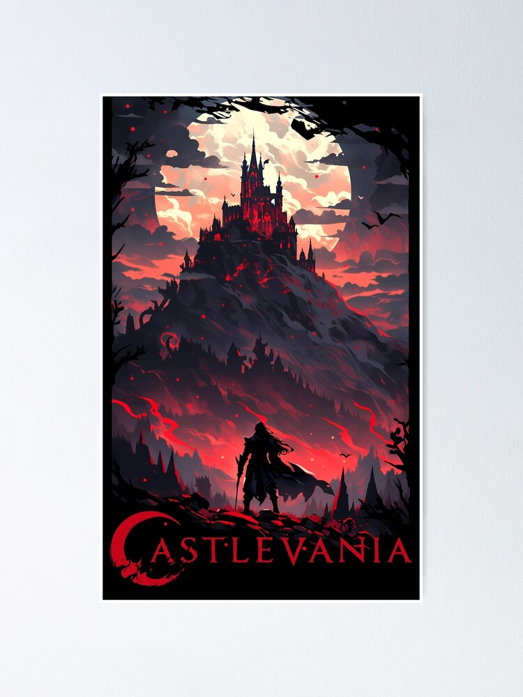 "Castlevania Design" Poster for Sale by CS-R | Redbubble
