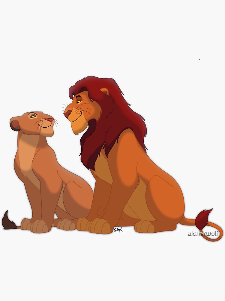 Mufasa And Sarabi 12 21cm Disney Anime Cartoon Figure The Lion King