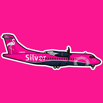 "Silver Airways ATR 72" Sticker for Sale by PilotDecals | Redbubble